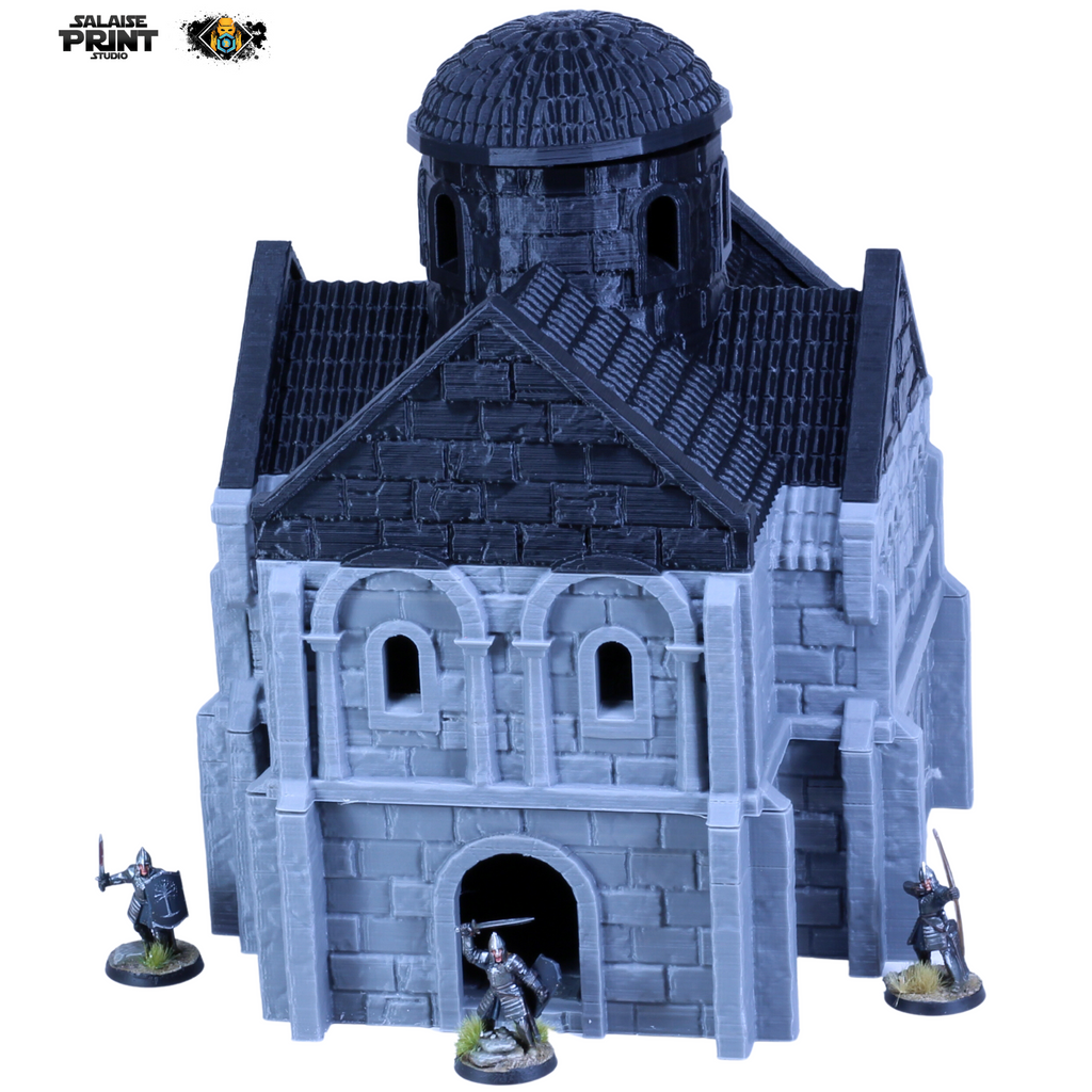 "Gondor", Building 4 intact – Salaise Print Studio