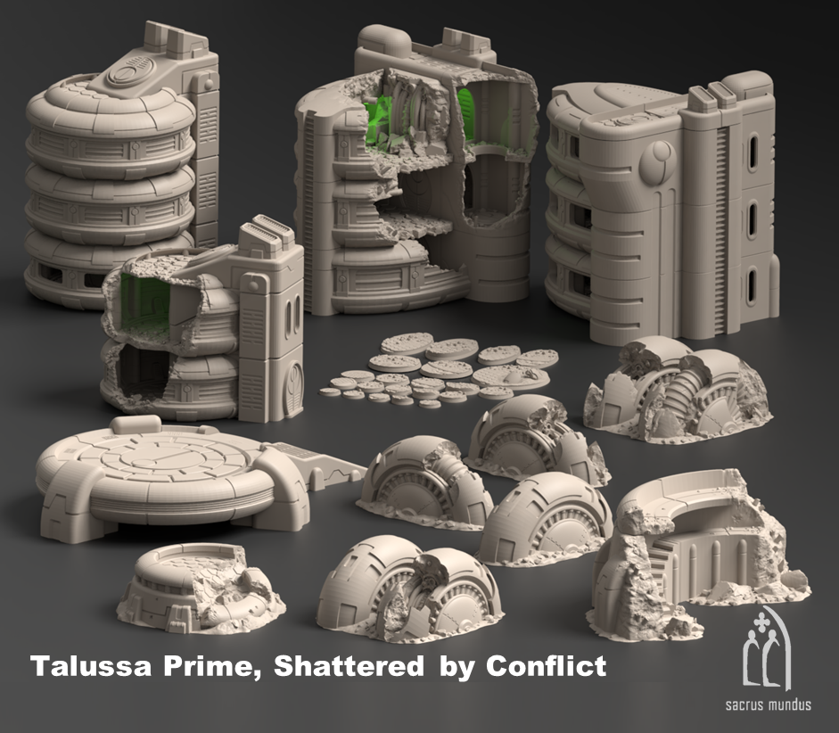 "Tau" Bunker en ruine. – Salaise Print Studio
