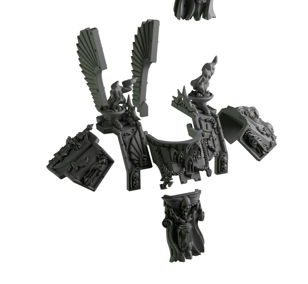 "bitz résine" Armure de l'ancienne machine 2 – Salaise Print Studio